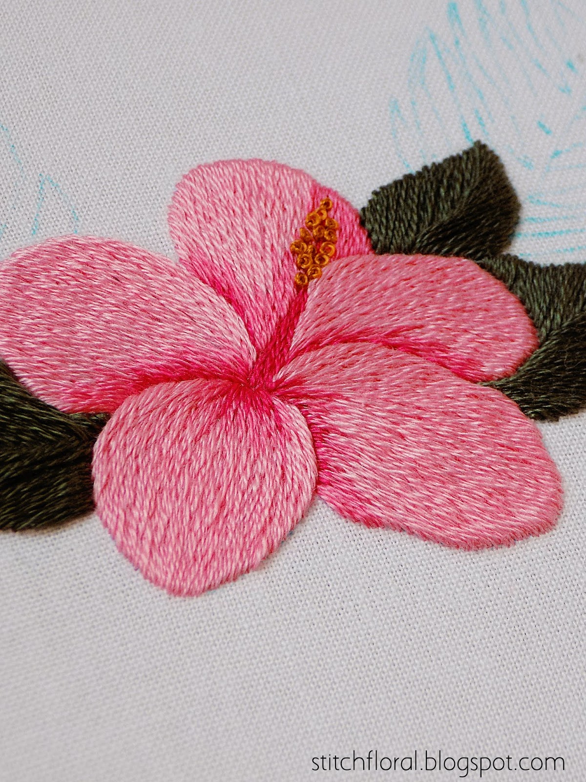 Hibiscus challenge coming up! - Stitch Floral