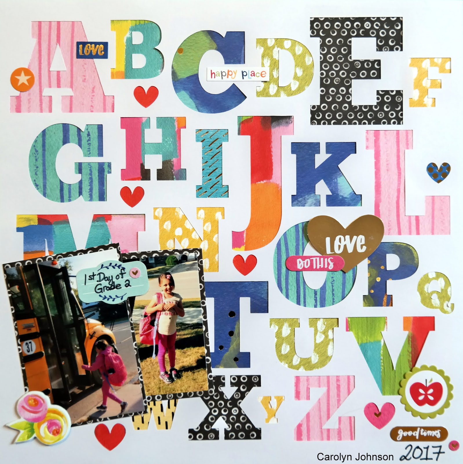 Ramblings of a Winnipeg Mommy: ABCDE layout