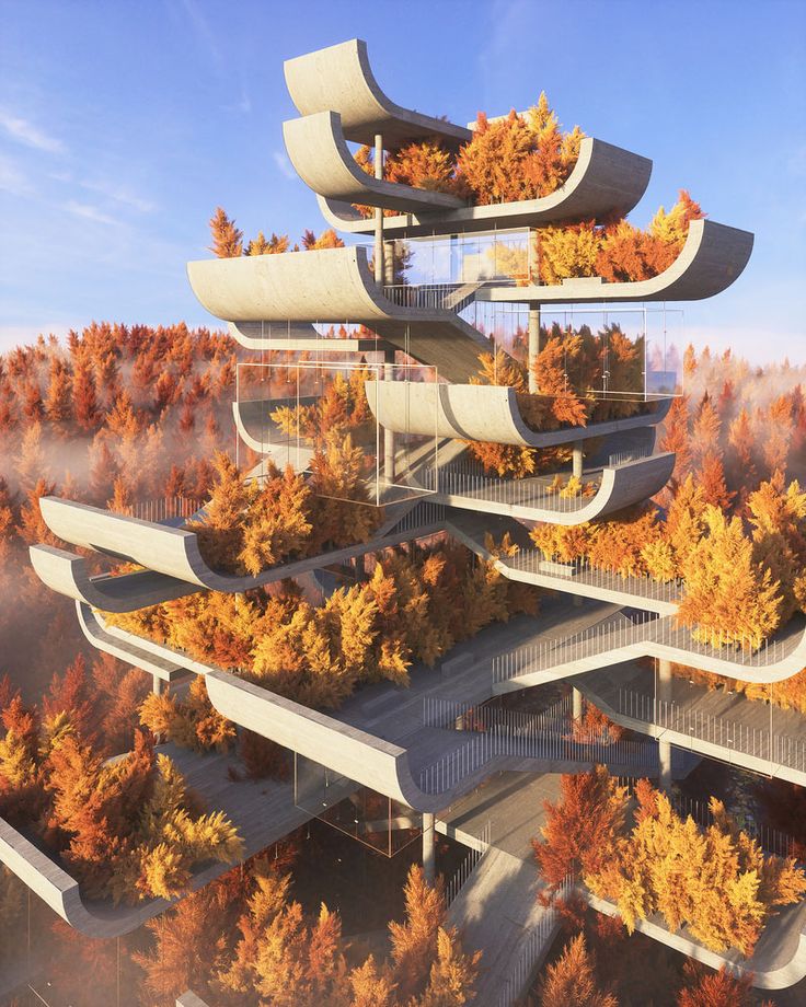 Futuristic house in 2050