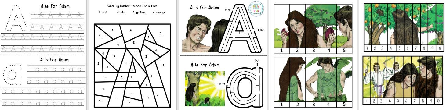 Adam and Eve | Bible Fun For Kids