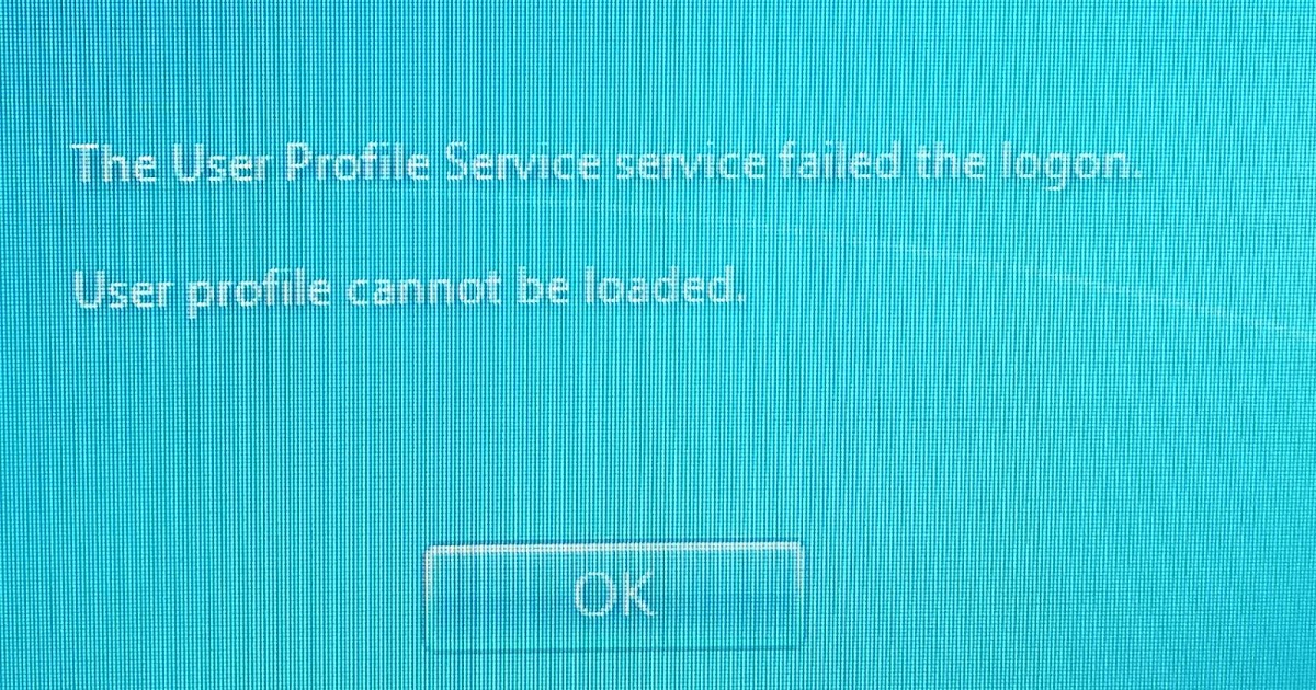 Mengatasi Error "The User Service service failed the logon - User ...