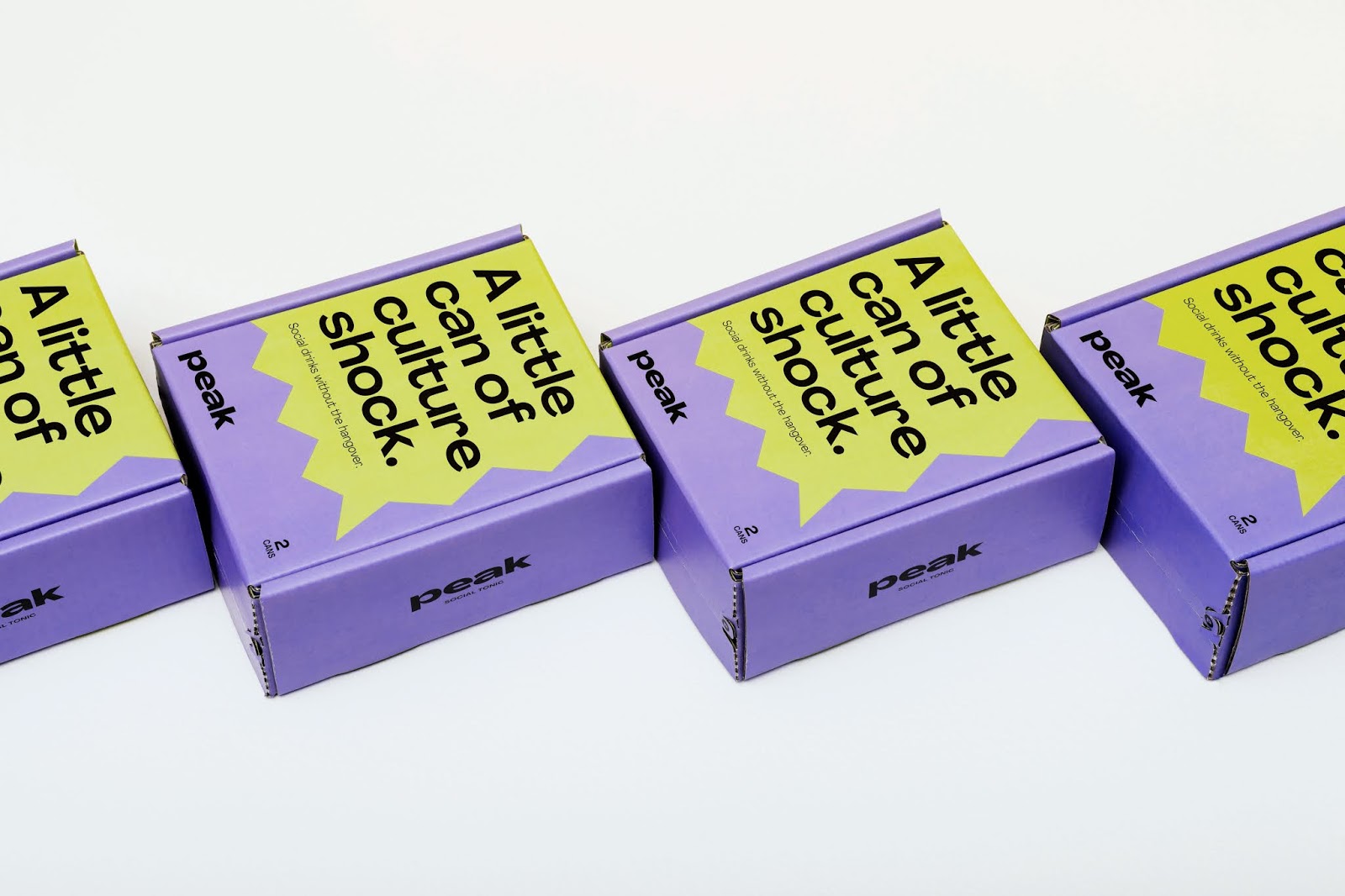 Peak Social Tonics – Packaging Of The World