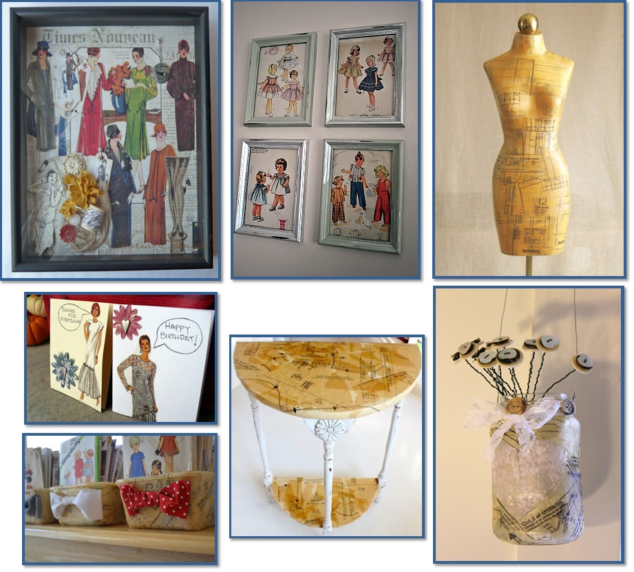 Let It Shine: Vintage Sewing Patterns