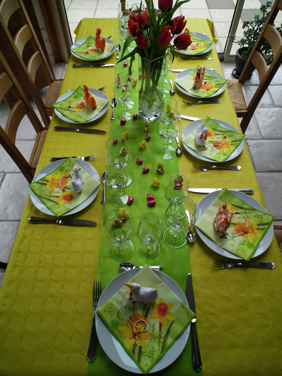 Activite manuelle: table de pâques