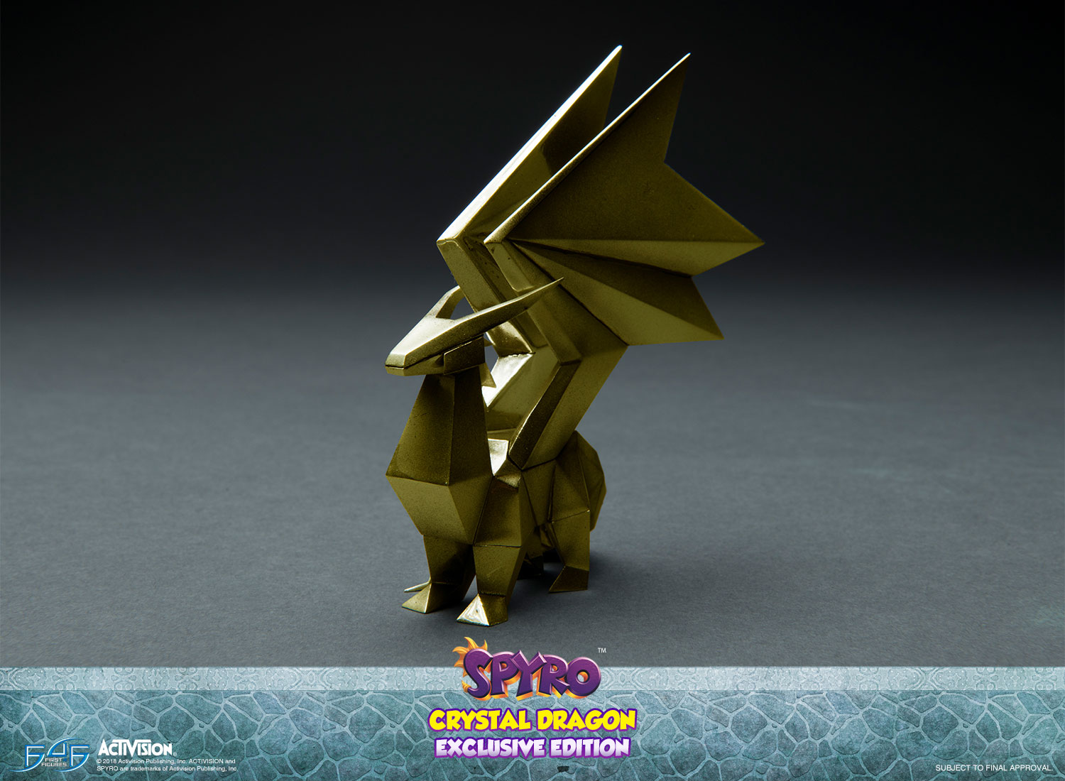 Spyro the Dragon - Crystal Dragon Statue (First 4 Figures)