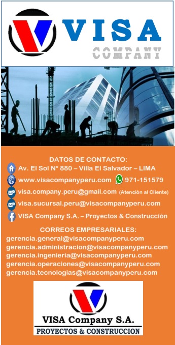 VISA COMPANY S.A.: VISA COMPANY - CONTACTO