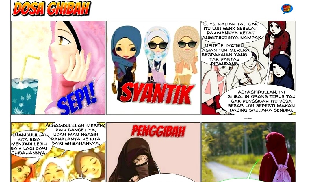 Membuat Comic Strip (Komik Percakapan)