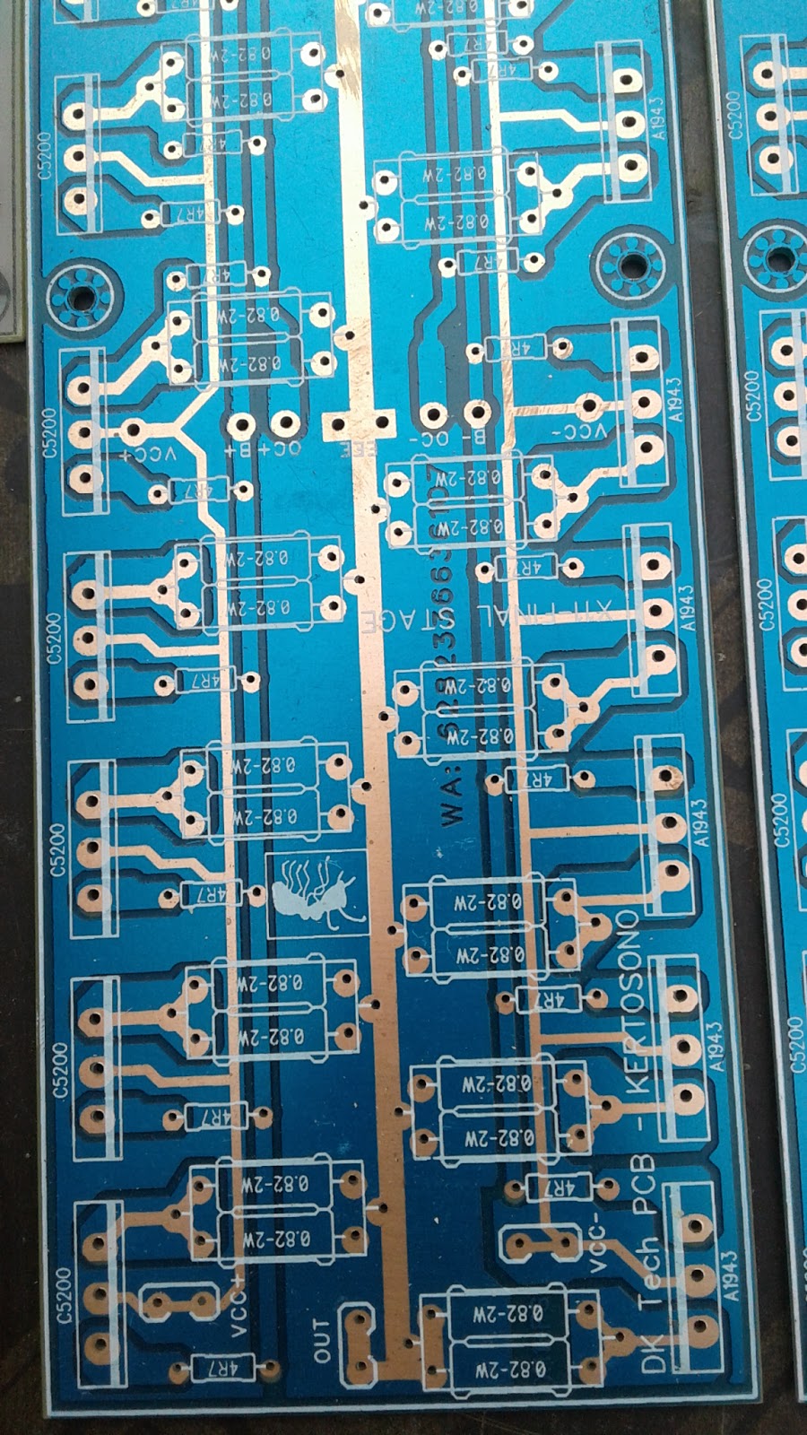 DK Tech PCB Audio Power AMPLIFIER: 2018