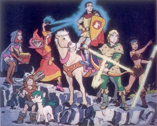 The Dork Review: Dungeons & Dragons Cartoon Model Sheets