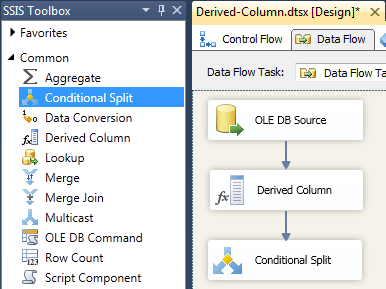 Derived Column Transformation in SSIS - IT Developer Zone