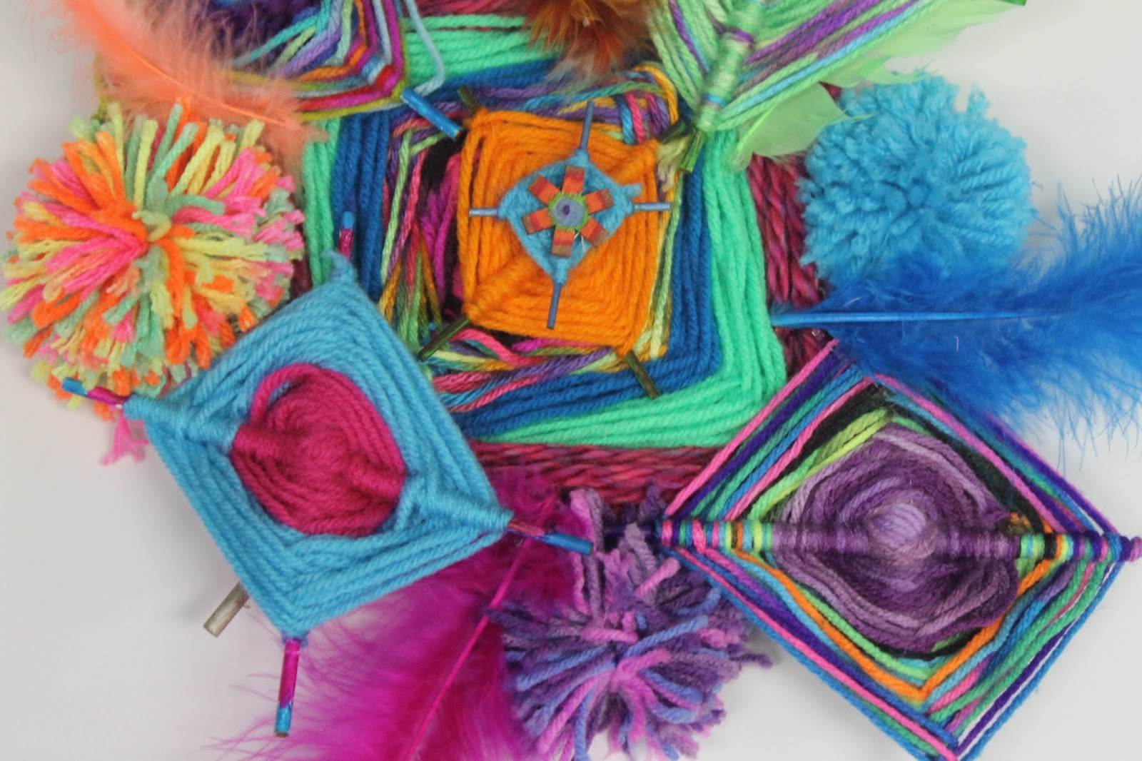 The Adelphi Project: Ojo De Dios (god's eyes) completed projects