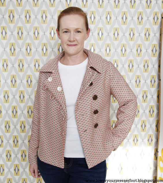 Completed UFO: Vintage Simplicity 6180 jacket | lower your presser foot