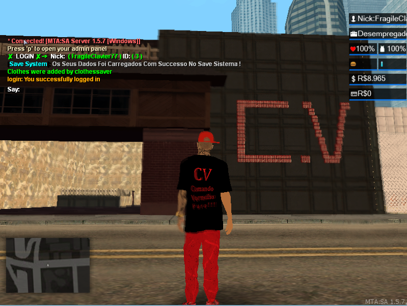 Pack CV Chave - MTA Brasil