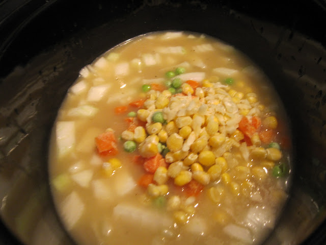 Sophie in the Kitchen: Slow Cooker Chicken Stoup