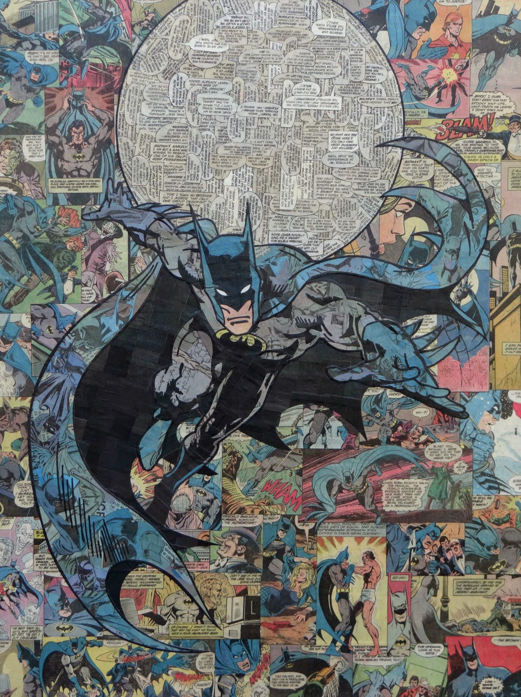 Design Stack: A Blog about Art, Design and Architecture: Comic Collage Art