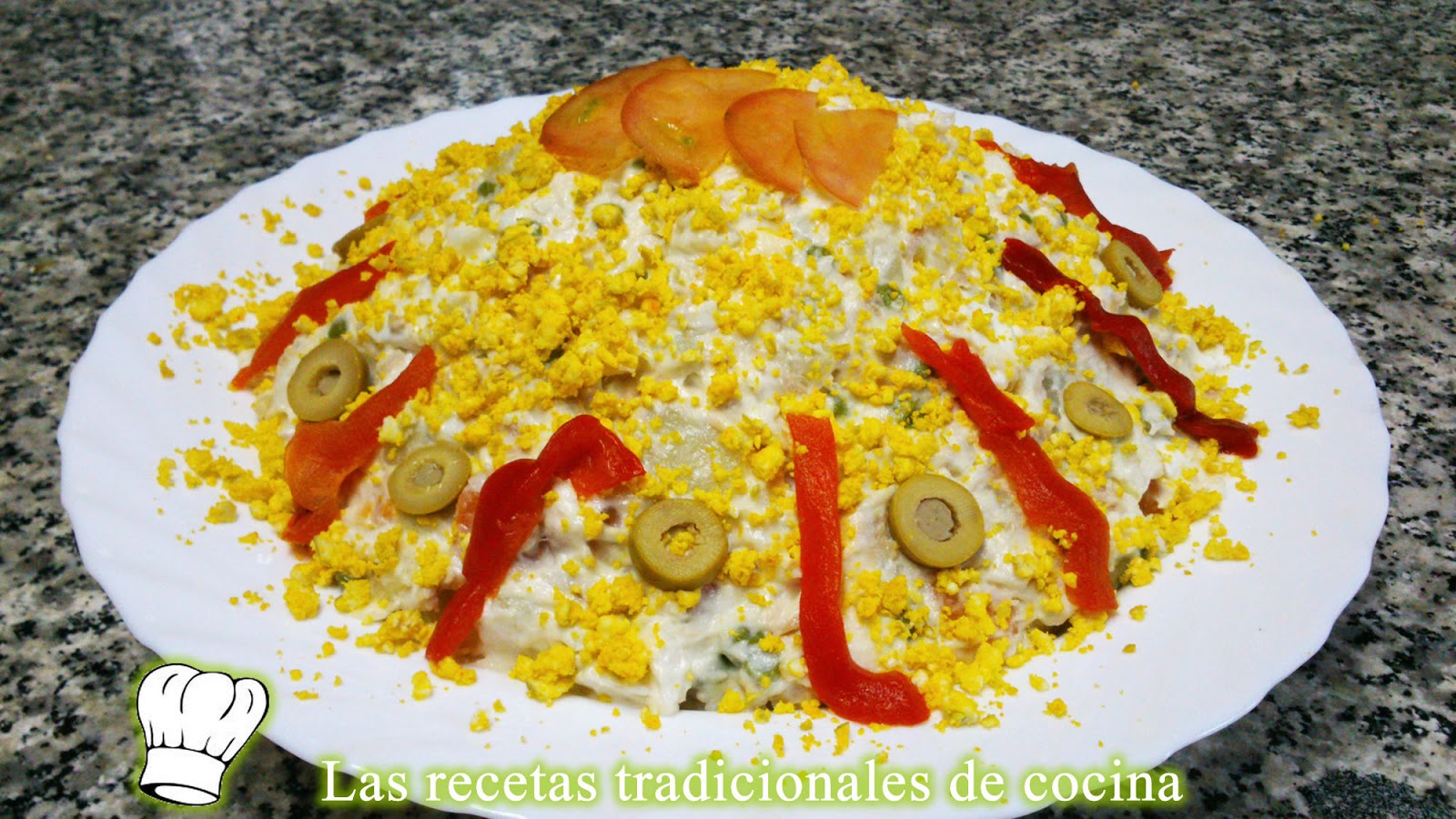 Receta de la Ensaladilla Rusa Casera - Recetas de cocina con sabor ...