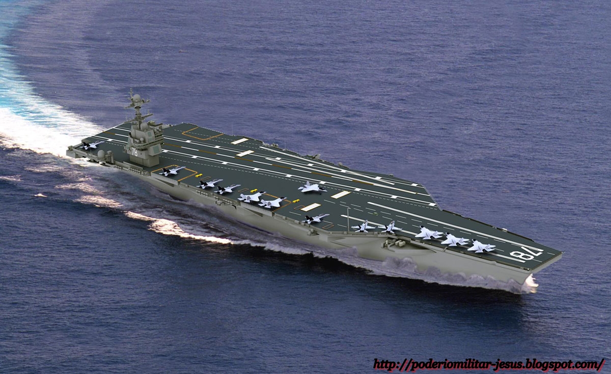 Poderío Militar: 2015, el portaaviones cvn-78 Gerald Ford.