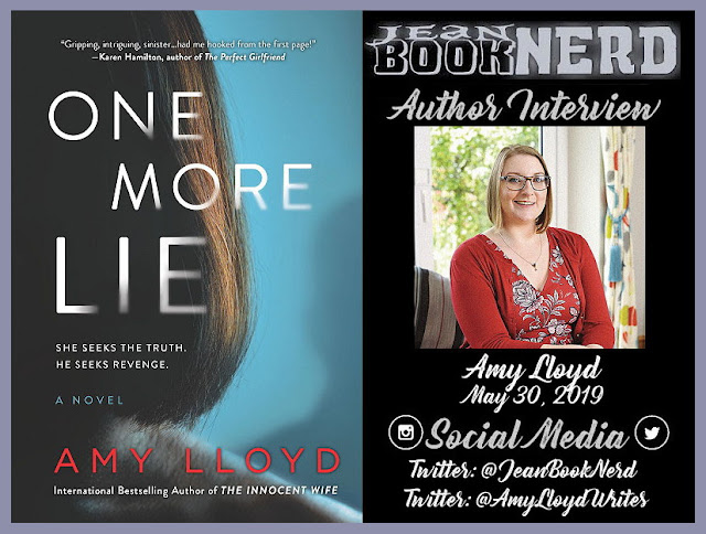 Amy Lloyd Interview - One More Lie ~ JeanBookNerd