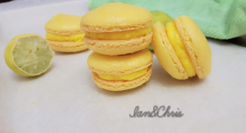 Lemon French Macaron