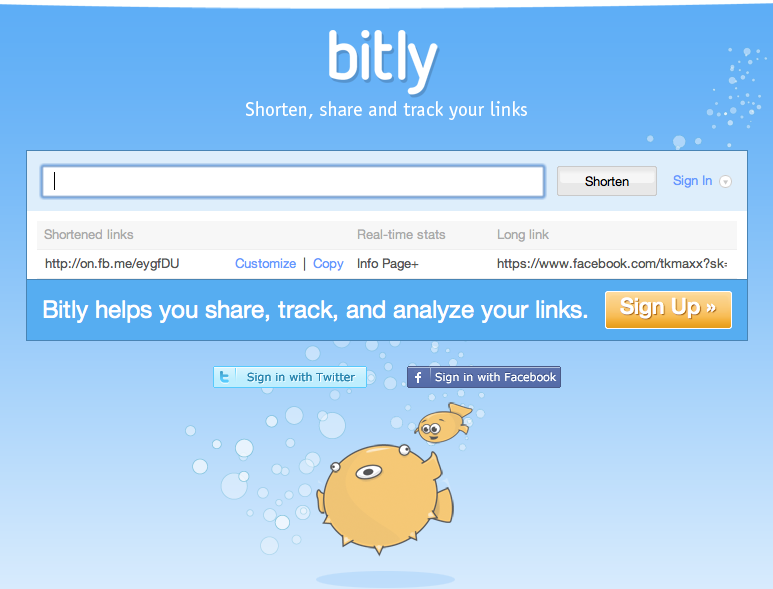 Using Bitly – SuperLucky