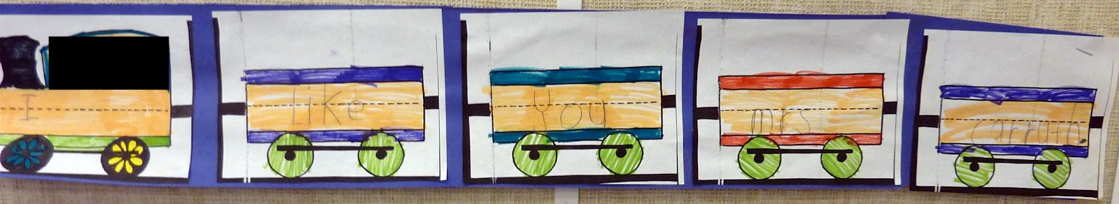 Little Learning Wonders: Sentence Trains