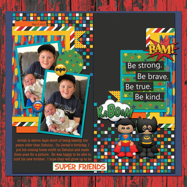 BoomersGirl Designs: "Boy Power!" Digital Kit