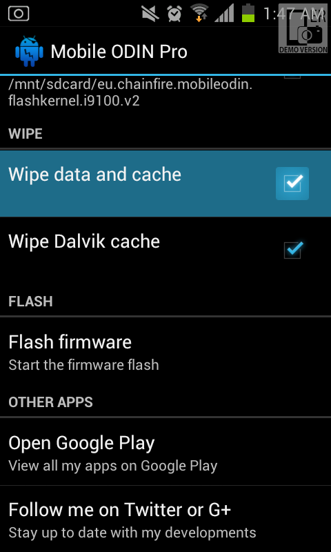 How to flash firmwares using mobile odin | XDA Forums