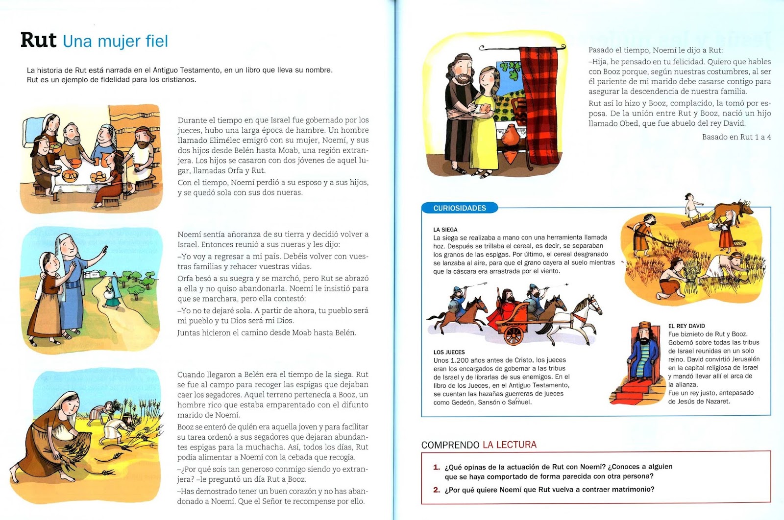 Recursos para Catequesis, Otro Dios es posible: La historia de Rut ...