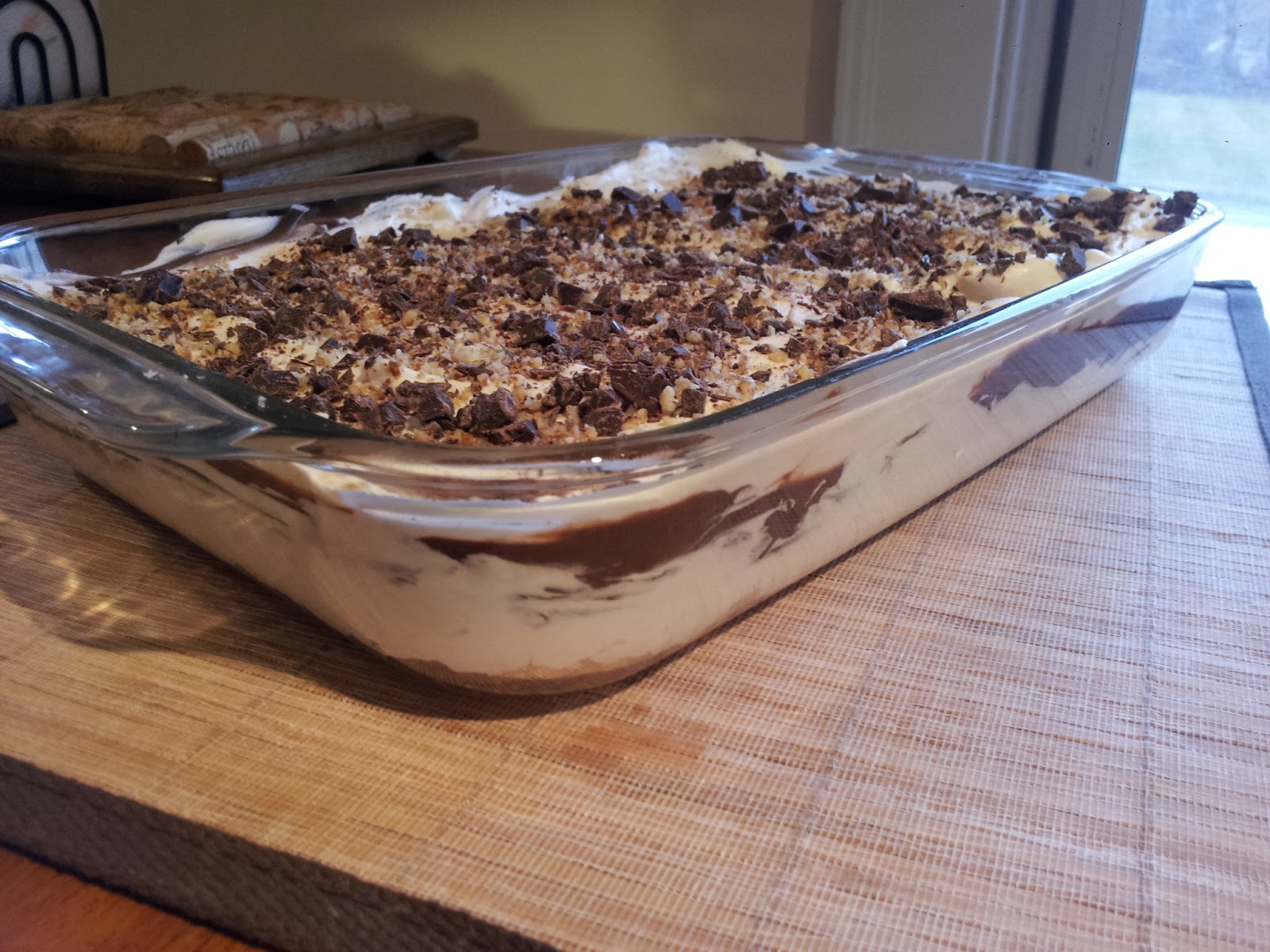 Kat's Fit Food: Chocolate Pudding Layer Dessert