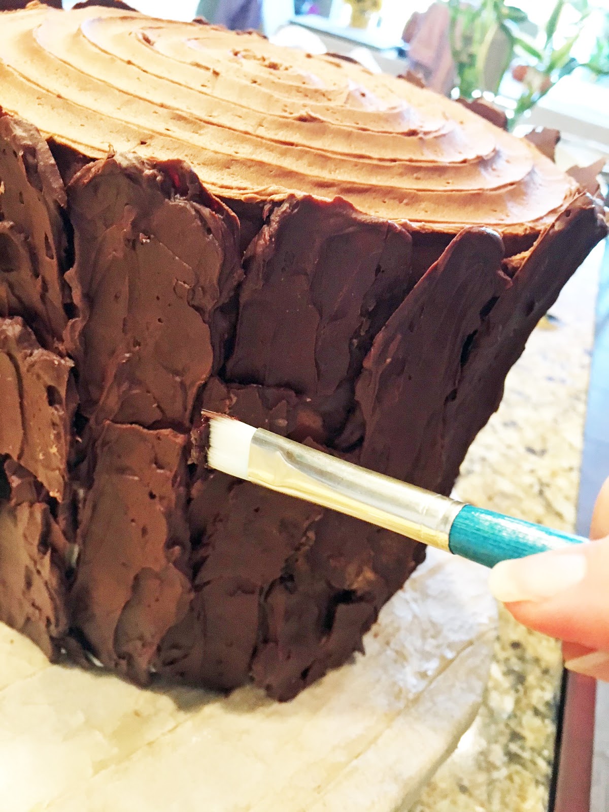 The Bake More Nothing But BARK Woodland Stump Cake The Bake More Nothing But BARK Woodland Stump Cake