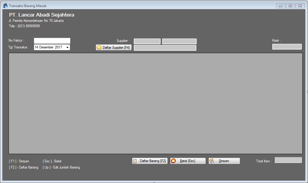 Program Inventori Persediaan Barang dengan VB.net - Belajar Pemrograman ...