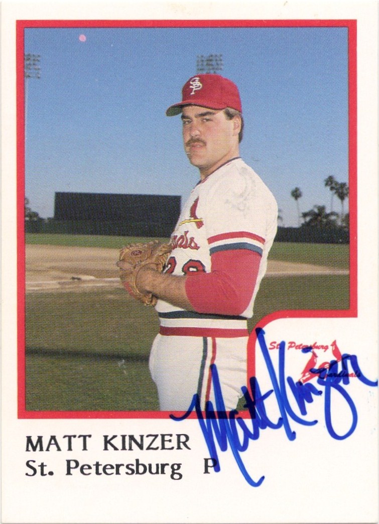 1986 PROCARDS PROJECT: MATT KINZER