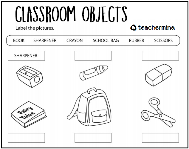 Teachermina: [activity] classroom objects