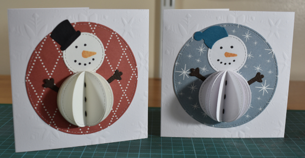 Made 2 Craft: 3D snowman card