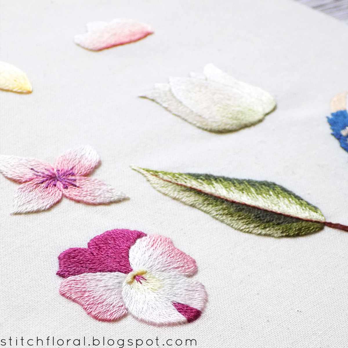 Needlepainting for beginners: 1st preview - Stitch Floral