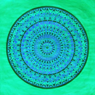 Dune art: Mandala art