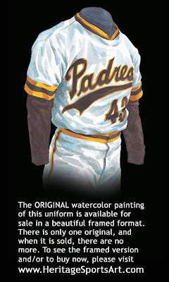 San Diego Padres Uniform and Team History | Heritage Uniforms and ...