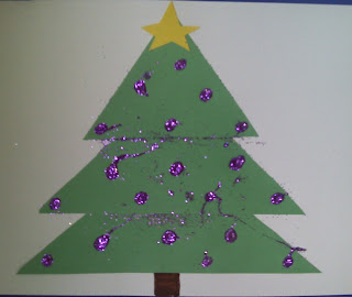 Crafts For Preschoolers: Triangle Christmas Tree