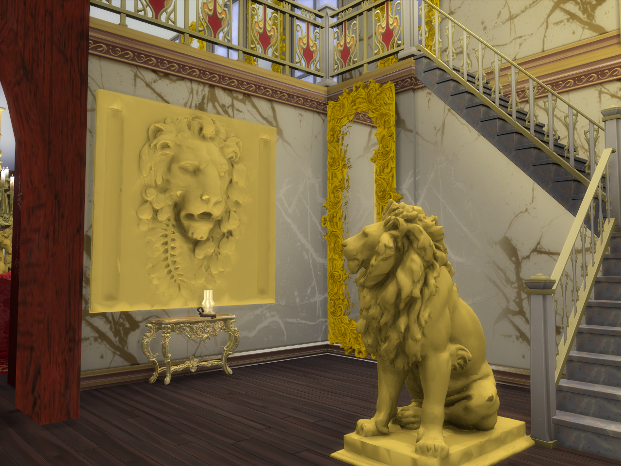 Anna Quinn Stories: Lions Everywhere For SIMS 4