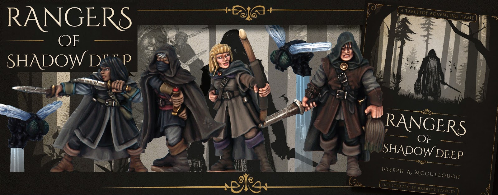 Wargame News and Terrain: Northstar Miniatures: New Rangers of Shadow ...