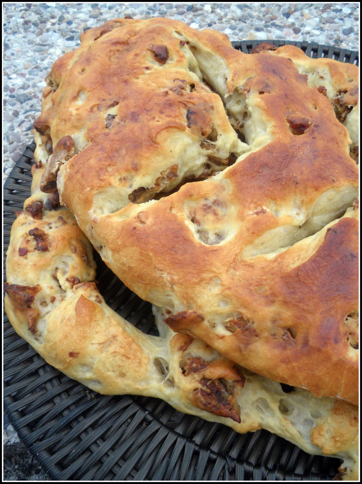 Chic, Chic, Chocolat: Fougasses aux grattons