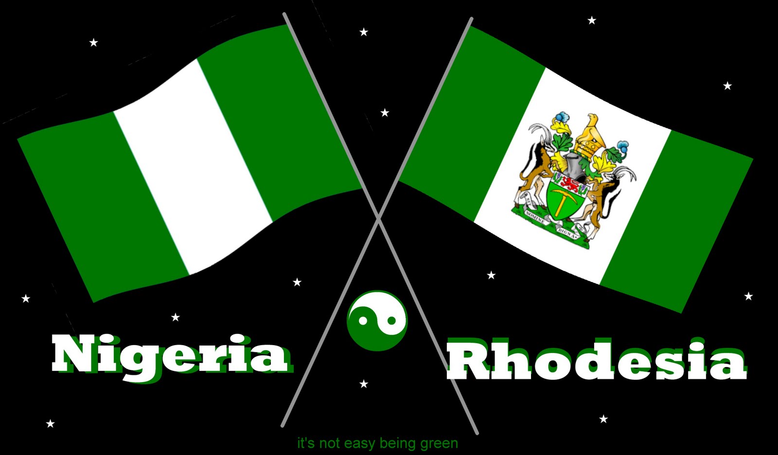 The Voice of Vexillology, Flags & Heraldry: Flags Nigeria and Rhodesia ...