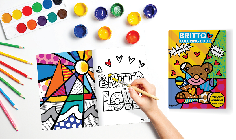 Romero Britto Coloring Pages ~ Coloring Pages
