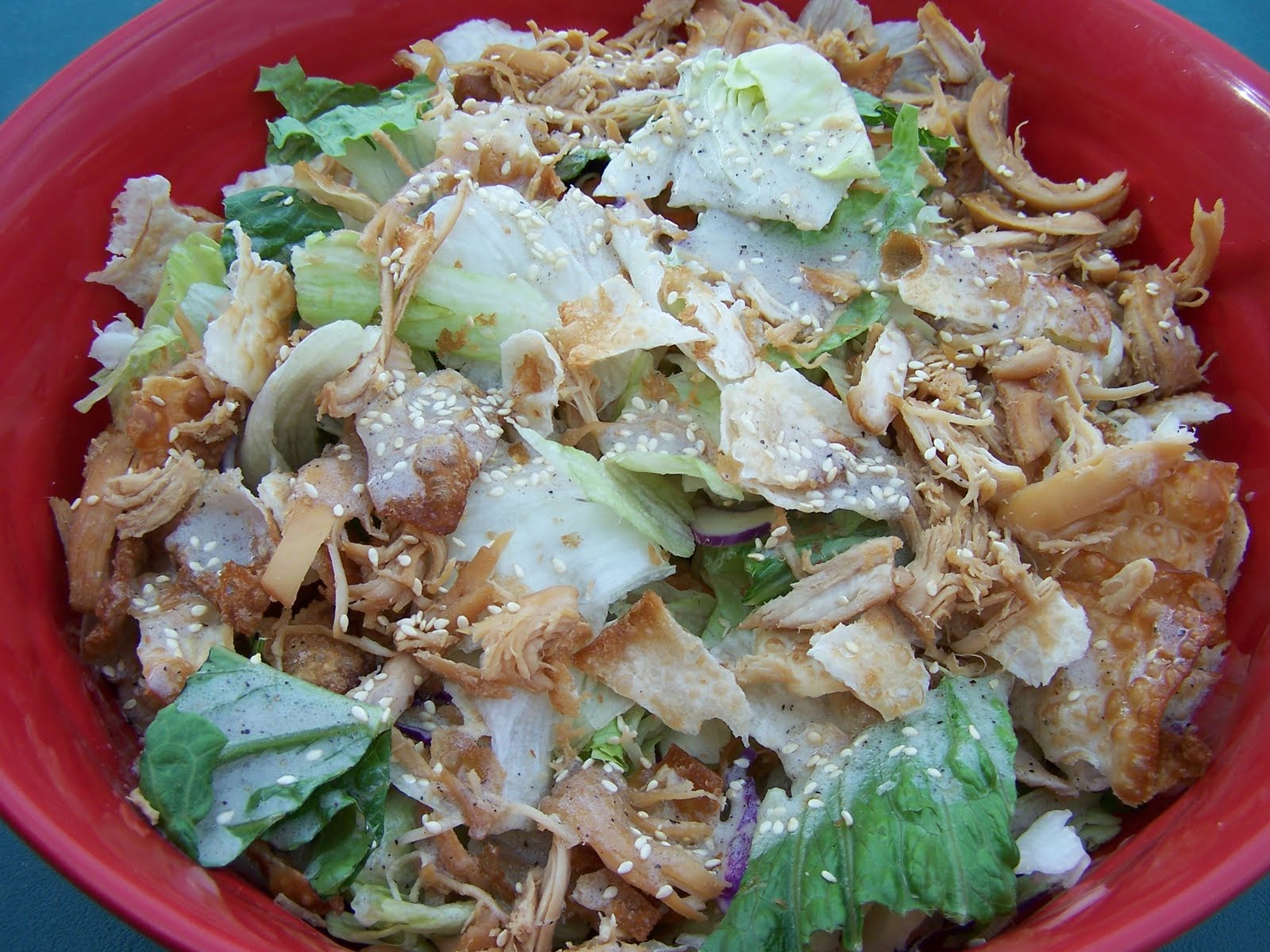 Mommy's Menu: Won Ton Chicken Salad