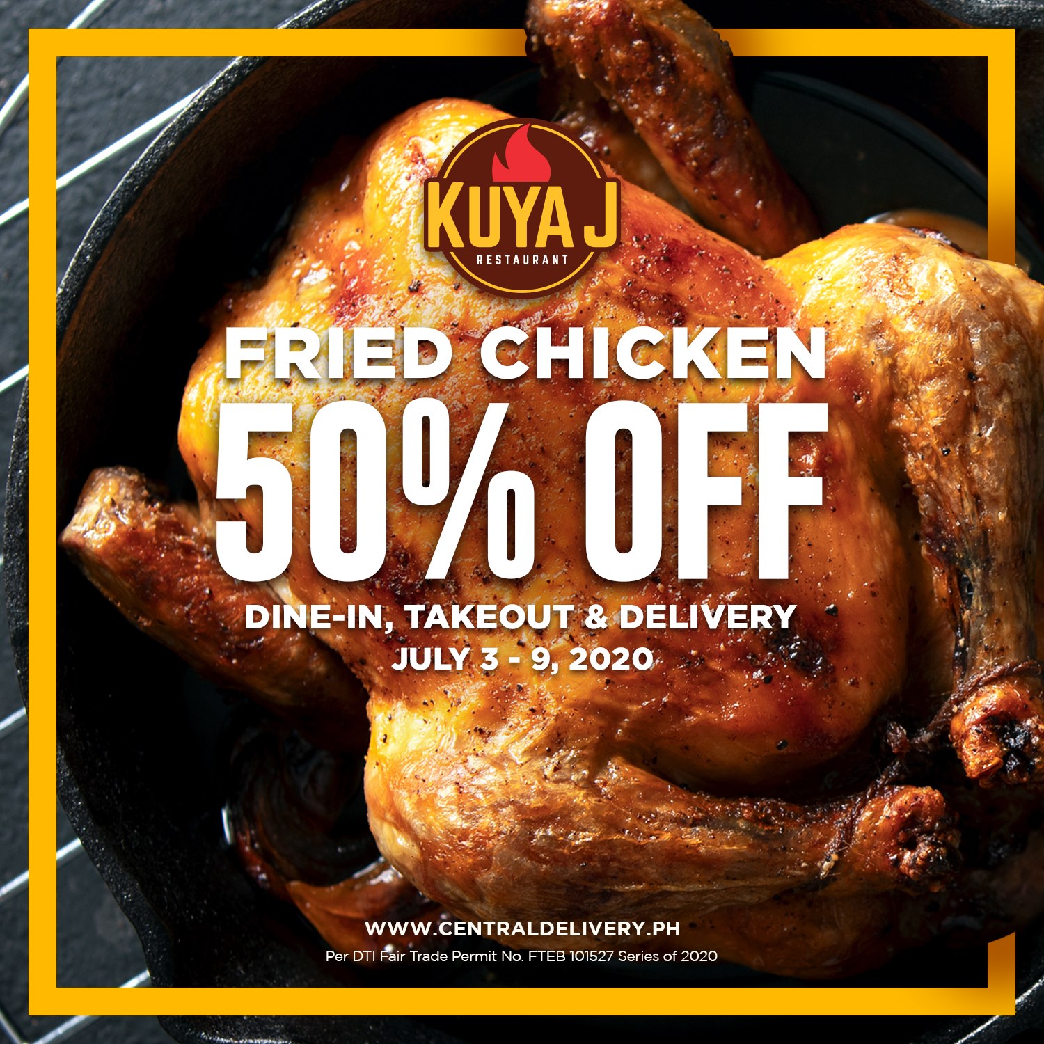 The Food Alphabet and More: Kuya J kicks off July with promos on your ...