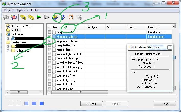 Tips OR Trix: IDM Site Grabber