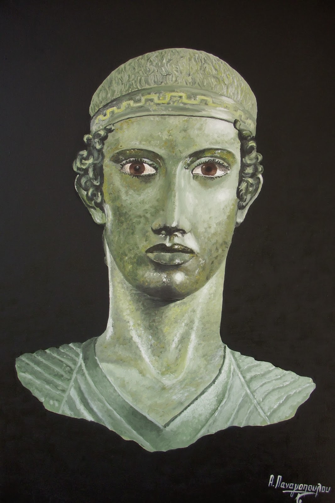 GREEK ART-ΕΛΛΗΝΙΚΗ ΤΕΧΝΗ-ΑΓΑΛΜΑΤΑ-STATUES: ΗΝΙΟΧΟΣ
