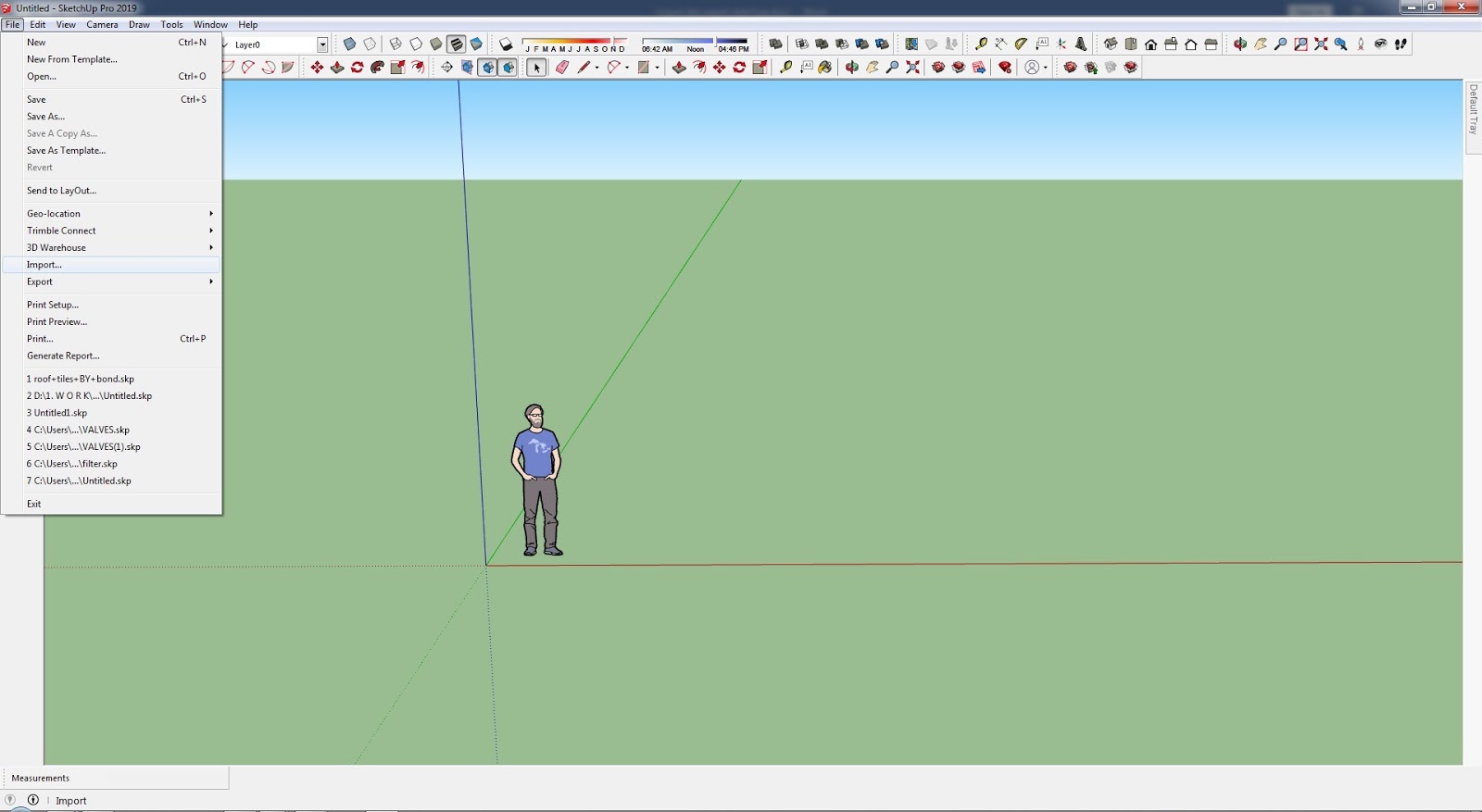 Import dan Export pada SketchUp - JELOYSHIT Import dan Export pada SketchUp - JELOYSHIT