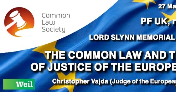 LSML 2017: Christopher Vajda - The Common Law and the CJEU | JINÉ PRÁVO