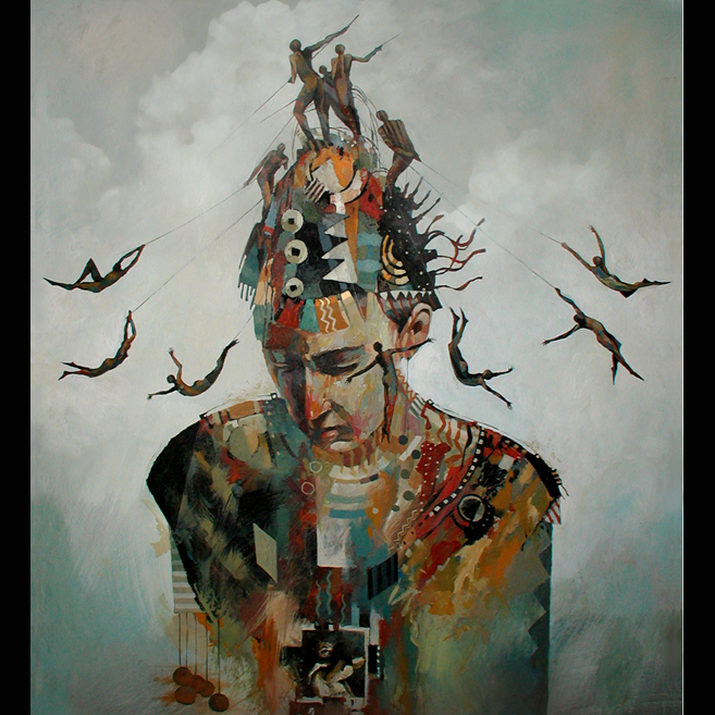 Cromofora La ( Paloma) Contemporary Online Art Gallery: BRUCE HOLWERDA